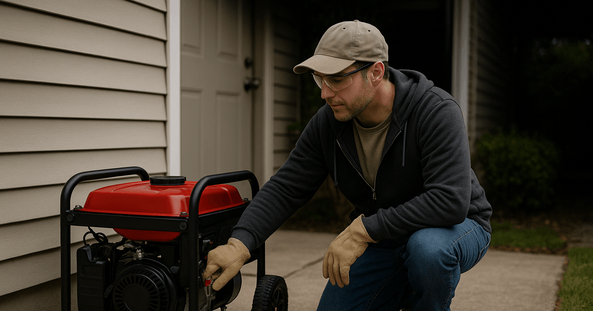 How to Safely Use Your Generator During Power Outages | Kingstar HVAC
